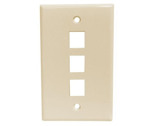 3 Port Keystone Plate