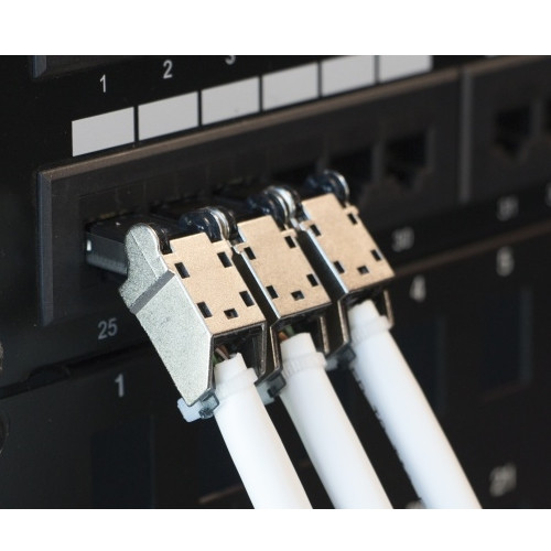 Platinum 106230 CAT6A Modular Shielded Flex Connector Tooless Installation