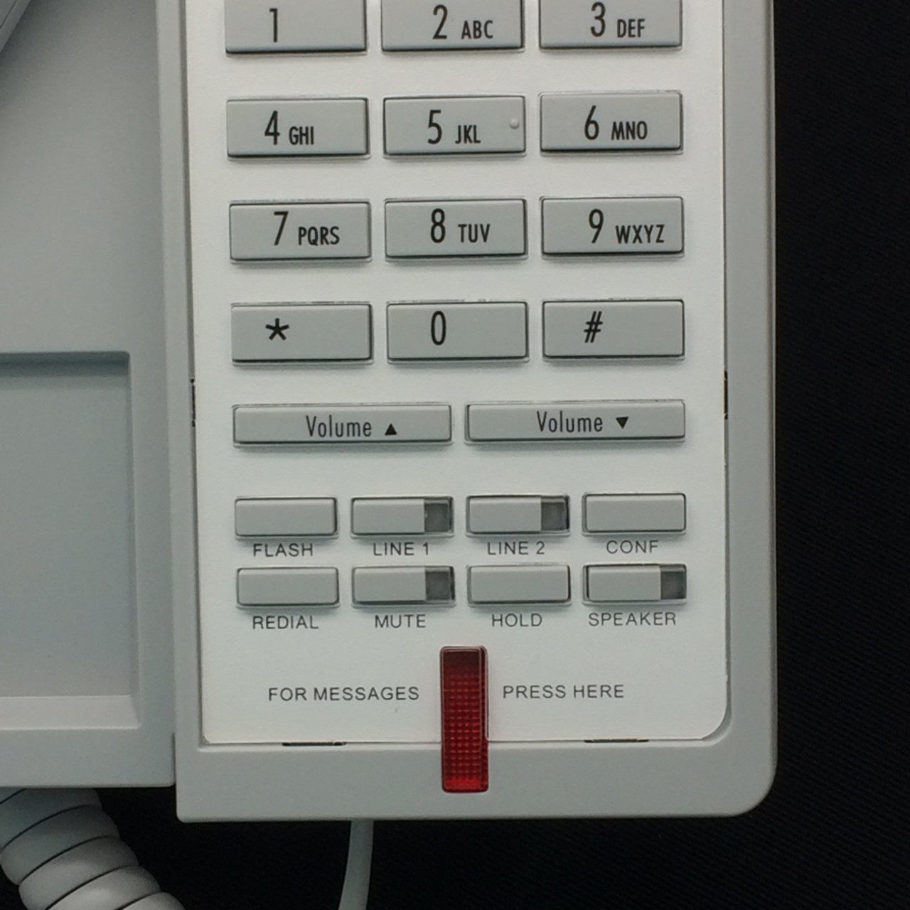 Cetis | Teledex | CEAFB2000S00T | E200 | Guestroom | Phone | Grey