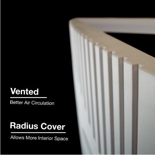 CC-28-HPEC | 18" | Plastic | Cover | Vented