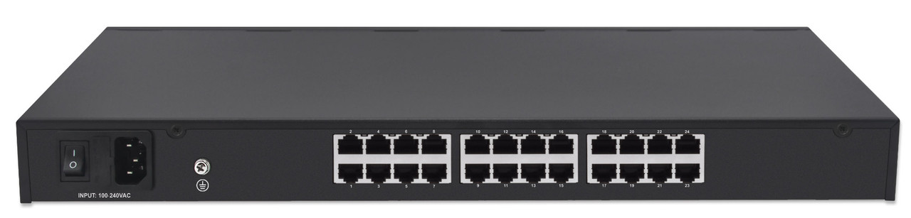 Intellinet | 561471 | 24 | Port | Rear | Panel | Gigabit | Ethernet ...