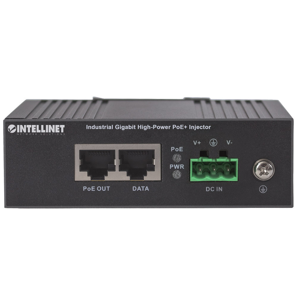 Intellinet | 561365 | Industrial | Gigabit | Ultra | PoE | Injector | 30W