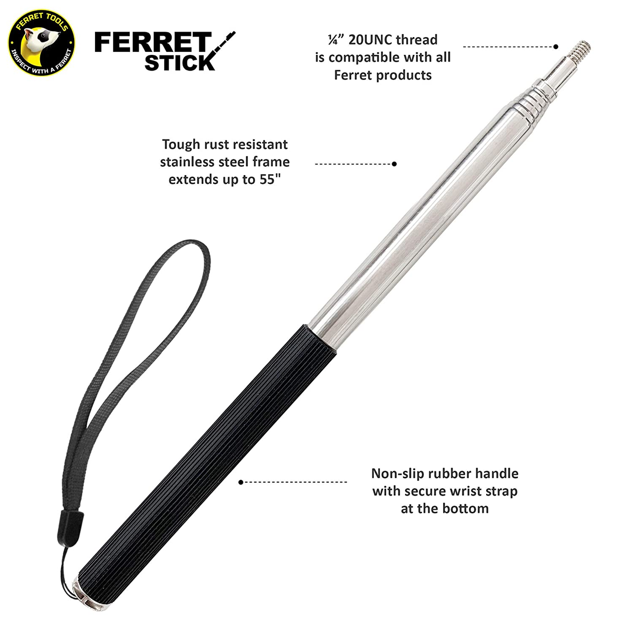 Jonard | Ferret | CFGN150A | Inspection | Camera | Flexible | Gooseneck