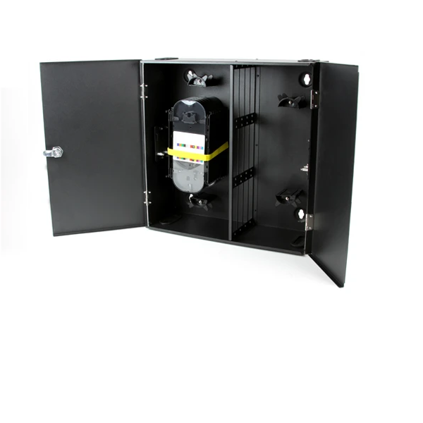 144LC | SM | Fiber | 12 | Panel | Wall | Enclosure | Locking | Splice ...