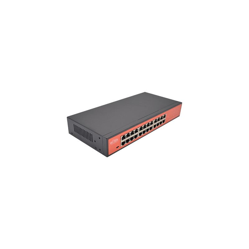 24 | Port | Gigabit | Unmanaged | Data | Network | Switch | Fanless