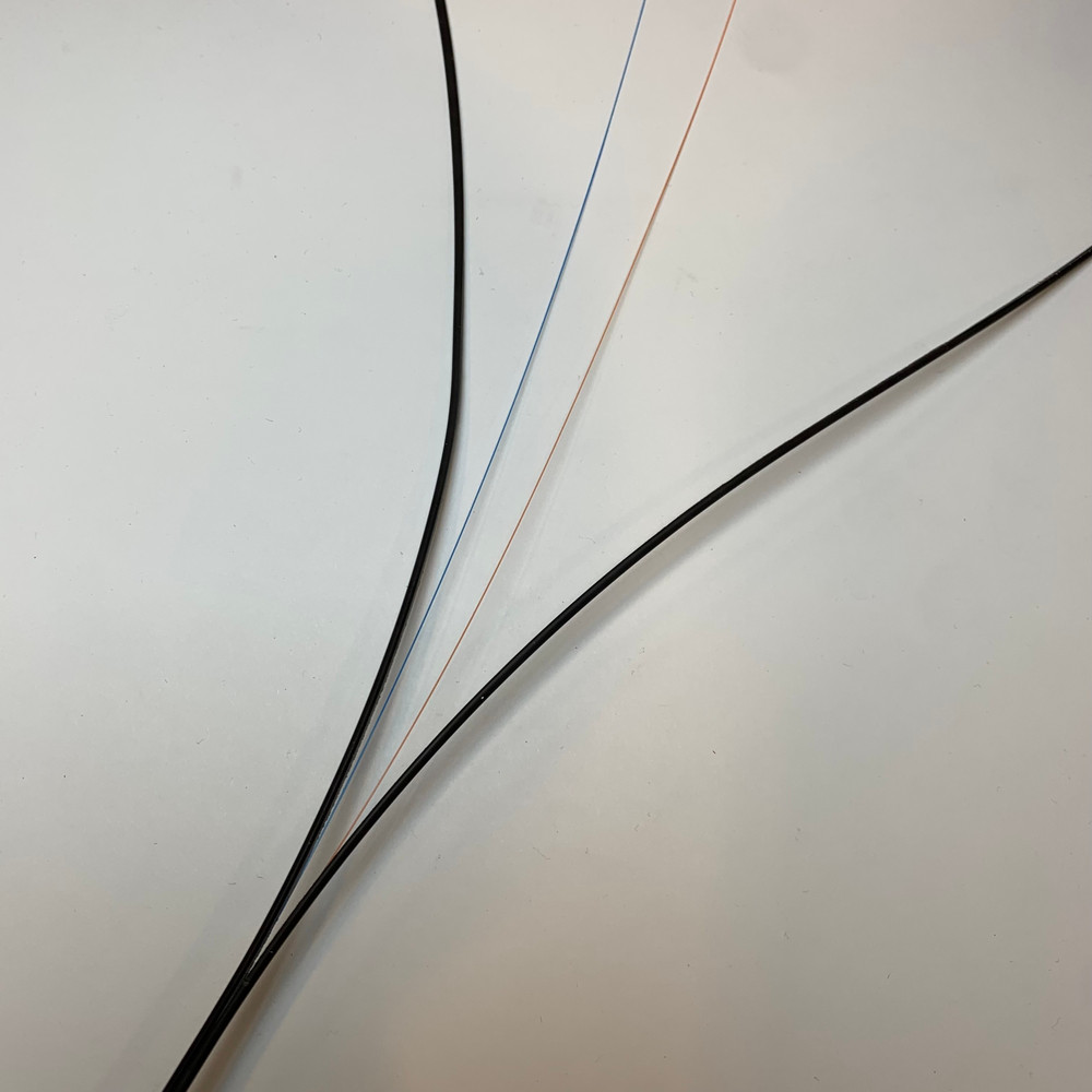 2F | Singlemode | Flat | Drop | Cable | Loose | Tube | OS2 | PE | Jacket