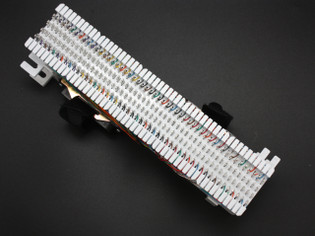 157B | 66 | Split | Block | 50 | pair | with | 50 | pin | Male | Telco ...