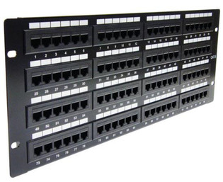 96 Port Category 6 Horizontal Patch Panel
