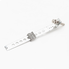 12" Galvanized Steel Ground Strap Suitable for 1/2"- 3" Diameter Pipe ...