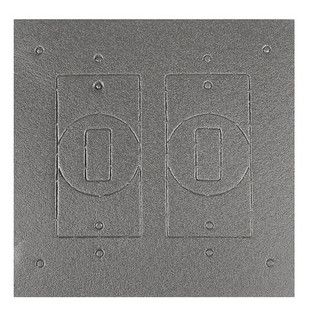 Blank Two Gang Weatherproof Box Gasket