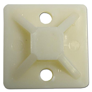 4 Way Adhesive Backed Cable Tie Mount 100/Pack