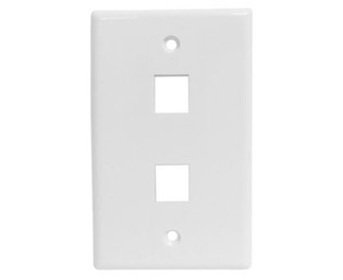 2 Port Keystone Plate