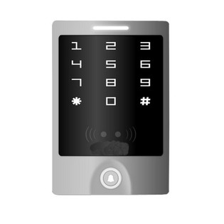 New Tech 356-3000 Digital Weatherproof Keypad Metal Housing and Reader