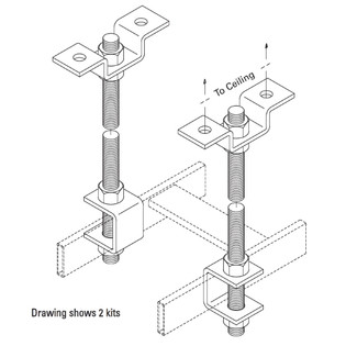 Chatsworth | 11310-001 | Ladder | Threaded | Ceiling | Hanger Kit