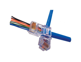 Platinum | Tools | 100010C | EZ-RJ45® | CAT6 | Connectors | 50 Pc ...