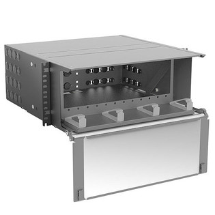 Commscope | SD-4U | Fiber | Optic | Rack | Mount | LIU | 12 | LGX | Panel