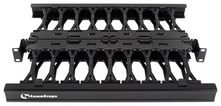 Commscope | HTK-19-SS-1U | Horizontal | Trough | Kit | 1 | RU | 19 ...