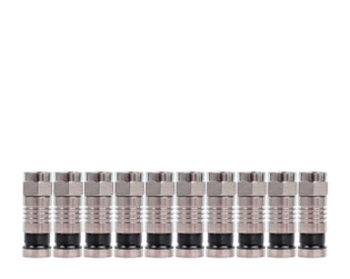 RG6 |Connectors |(Pack |of |10)