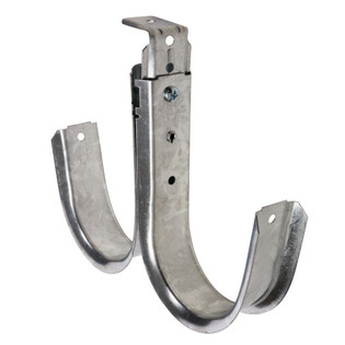 6" | J | Hook | Tree | with | 2 | J | Hook | on | Back | to | Back | Sides