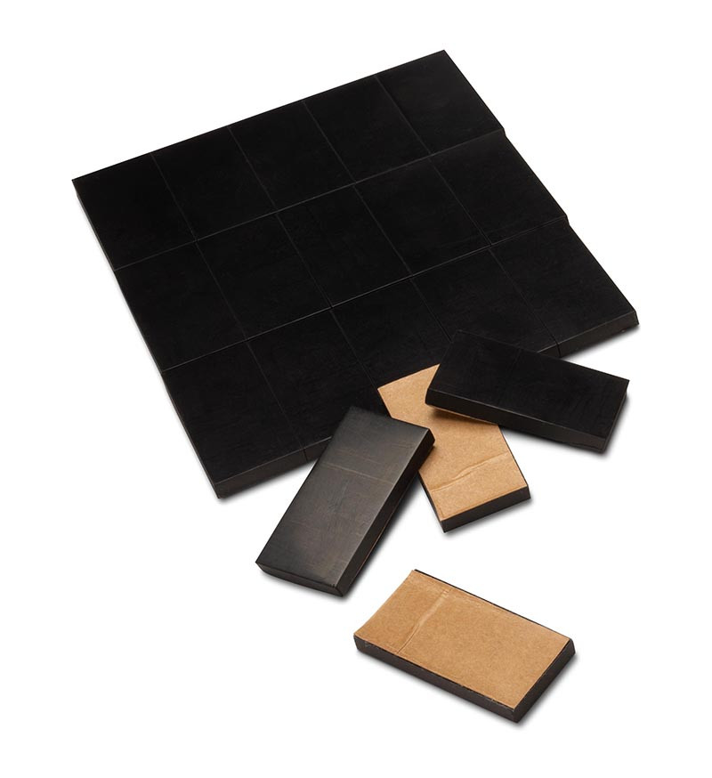 80 Durometer Commercial Grade Solid Silicone Setting Blocks