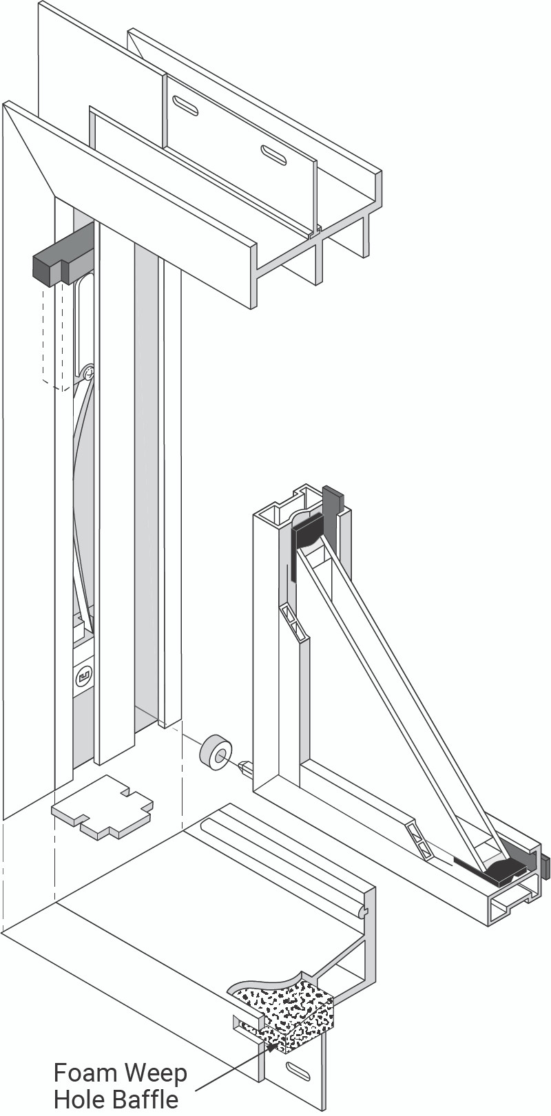 Reticulated Foam Weep Hole Baffles | H - O Products