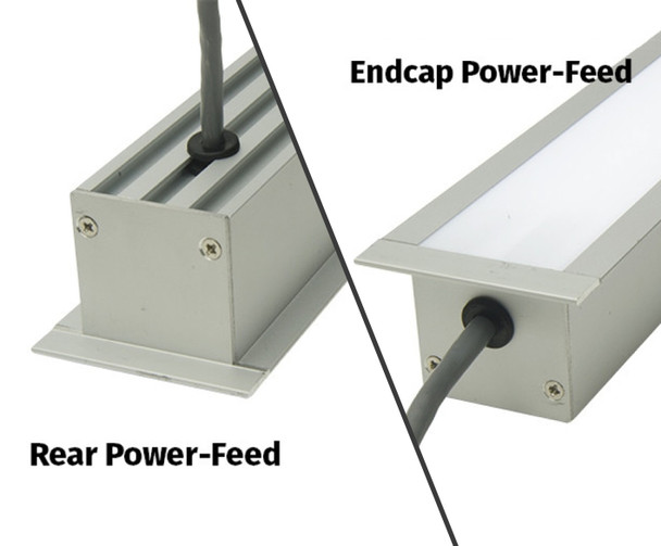 Architectural 1 inch Linear Recessed LED Linear Light LVLBY Tailor made ...