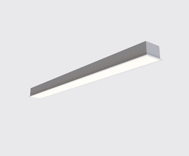 GlowbackLED UL Listed 4 Inch Wide High Output Recessed Mount Linear Light