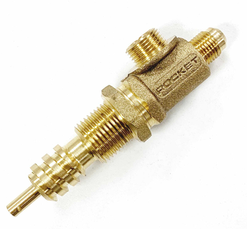 CHROMED STEAM VALVE ASSEMBLY - ROCKET - Espresso Solutions UK