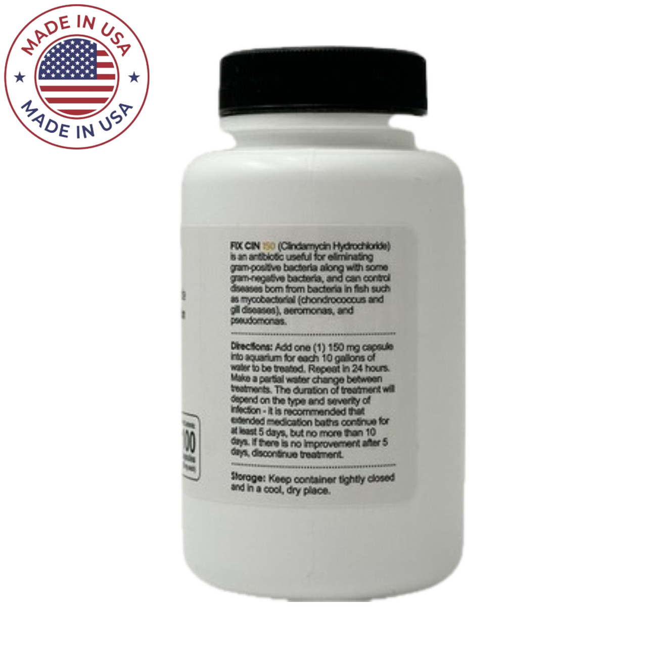 Fish Cin - Clindamycin 150 mg 100 Count | Fish antibiotics