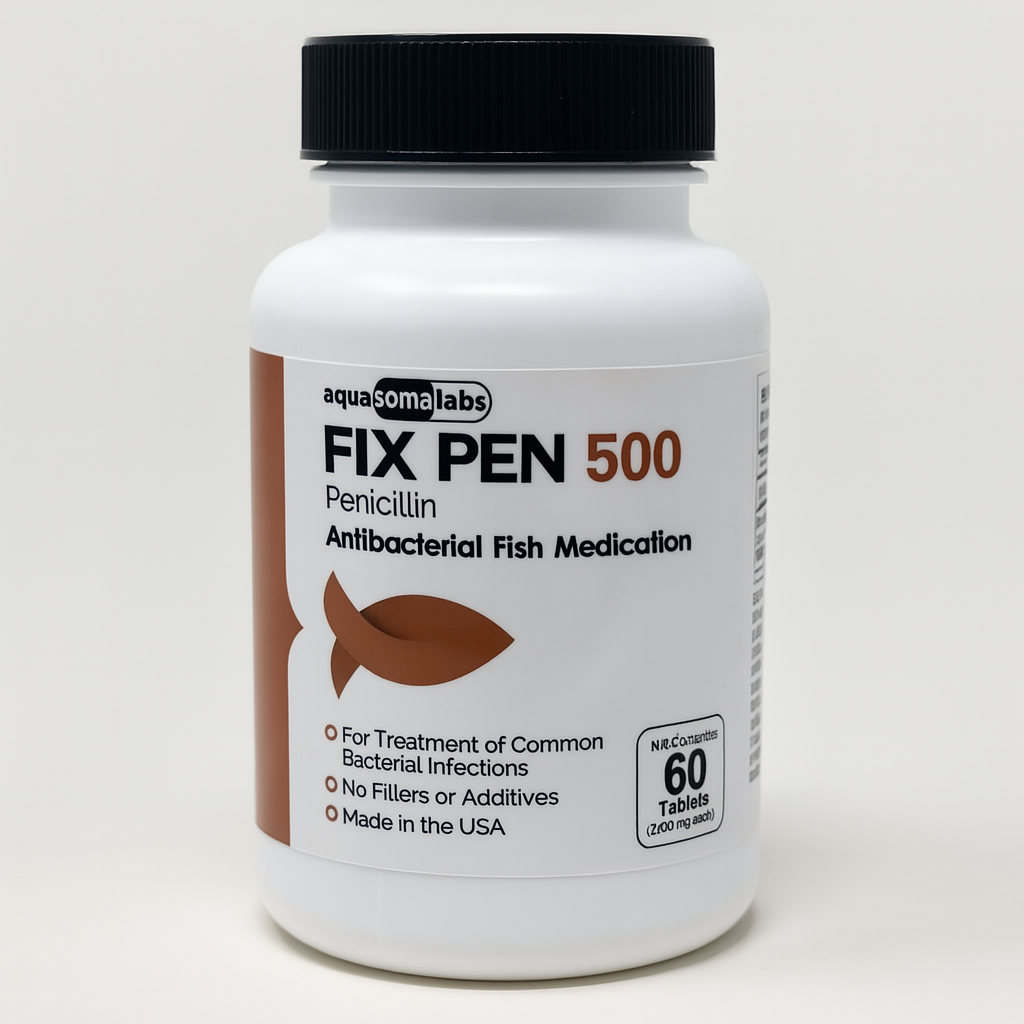 Fish Pen Forte - Penicillin 500 mg 60 count | Fish Antibiotics