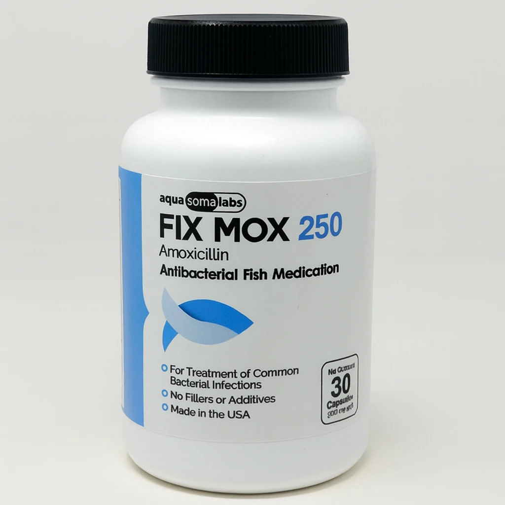 Fish Mox 250mg 30 Capsules – Amoxicillin for Fish