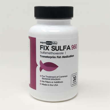 Fish Sulfa Forte - Sulfamethoxazole/Trimethoprim 800/160 mg - 30 count