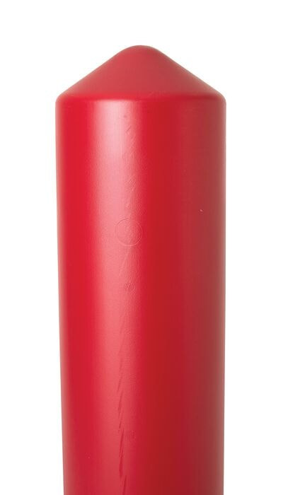 EAGLE 4" x 56" Smooth Bollard Cover, Red - 1735R