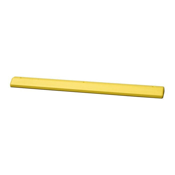 EAGLE 8"W x 72"L x 4"H, Plastic Protective Parking Stop, Anchor Kit ...