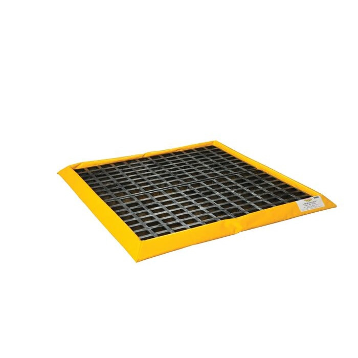 EAGLE 4 Drum, 30 Gallon Capacity, Spill Containment Berm, With Grate ...