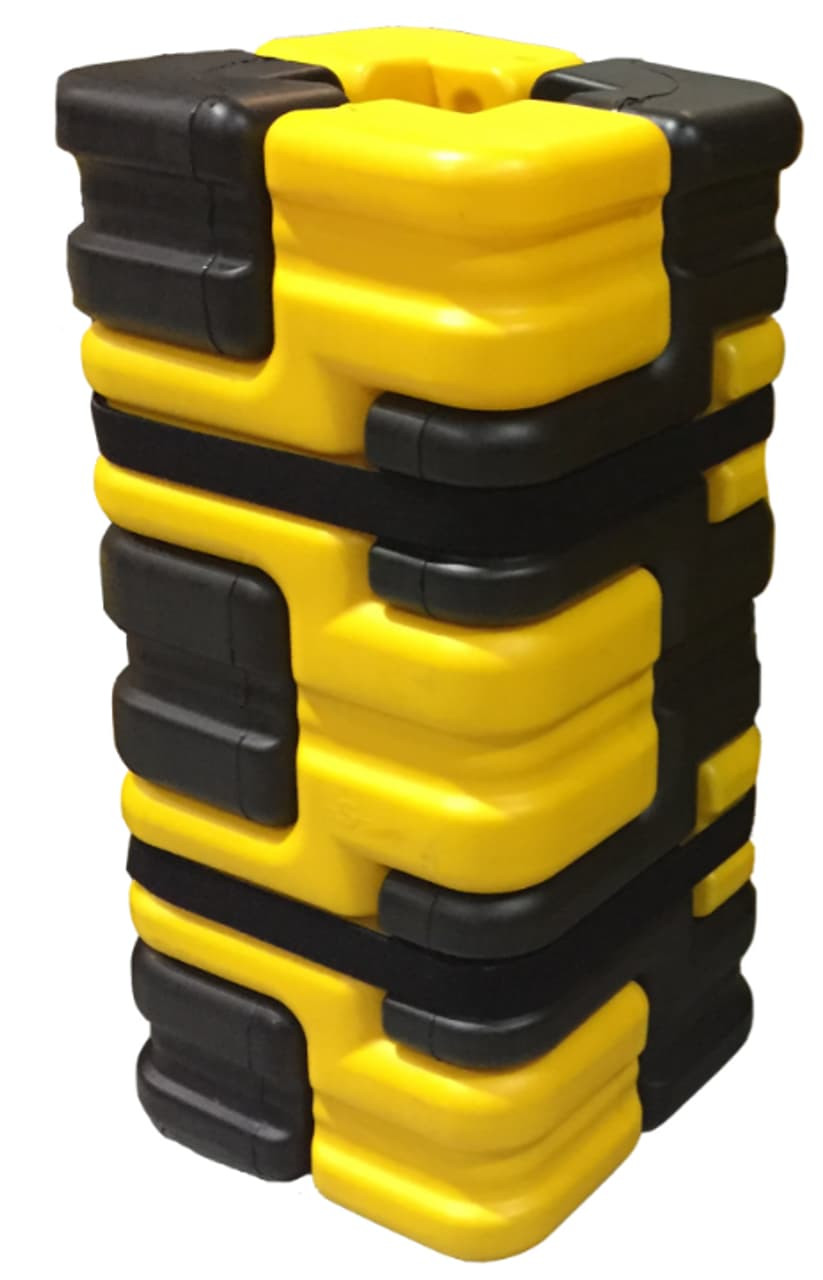 SENTRY Column Sentry FIT Small Black/Yellow - EnSafeCo.com