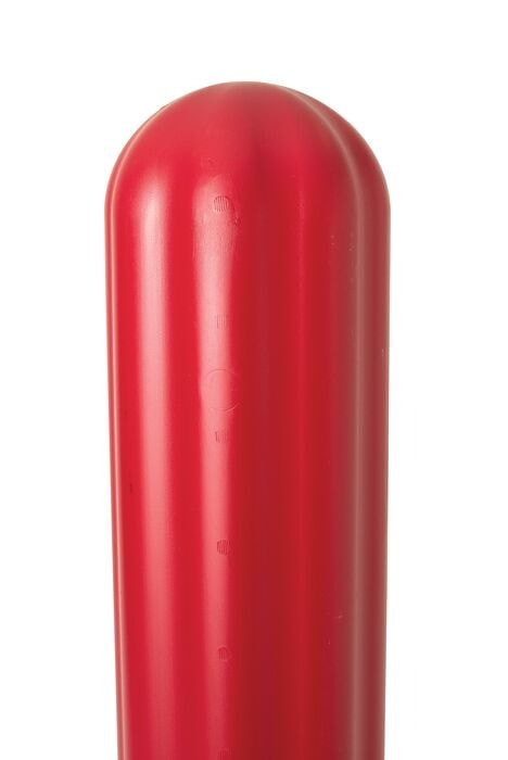 EAGLE 8" x 56" Fluted Bollard Cover, Red - 1738R