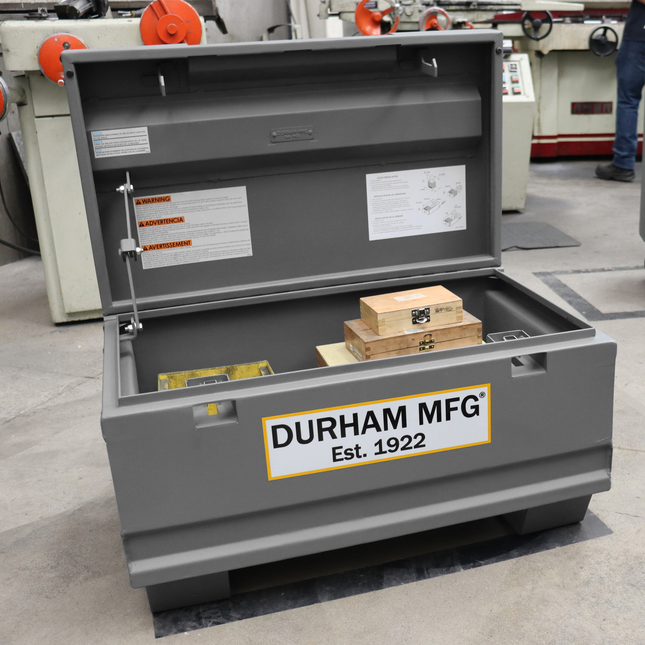 Jobsite storage box store