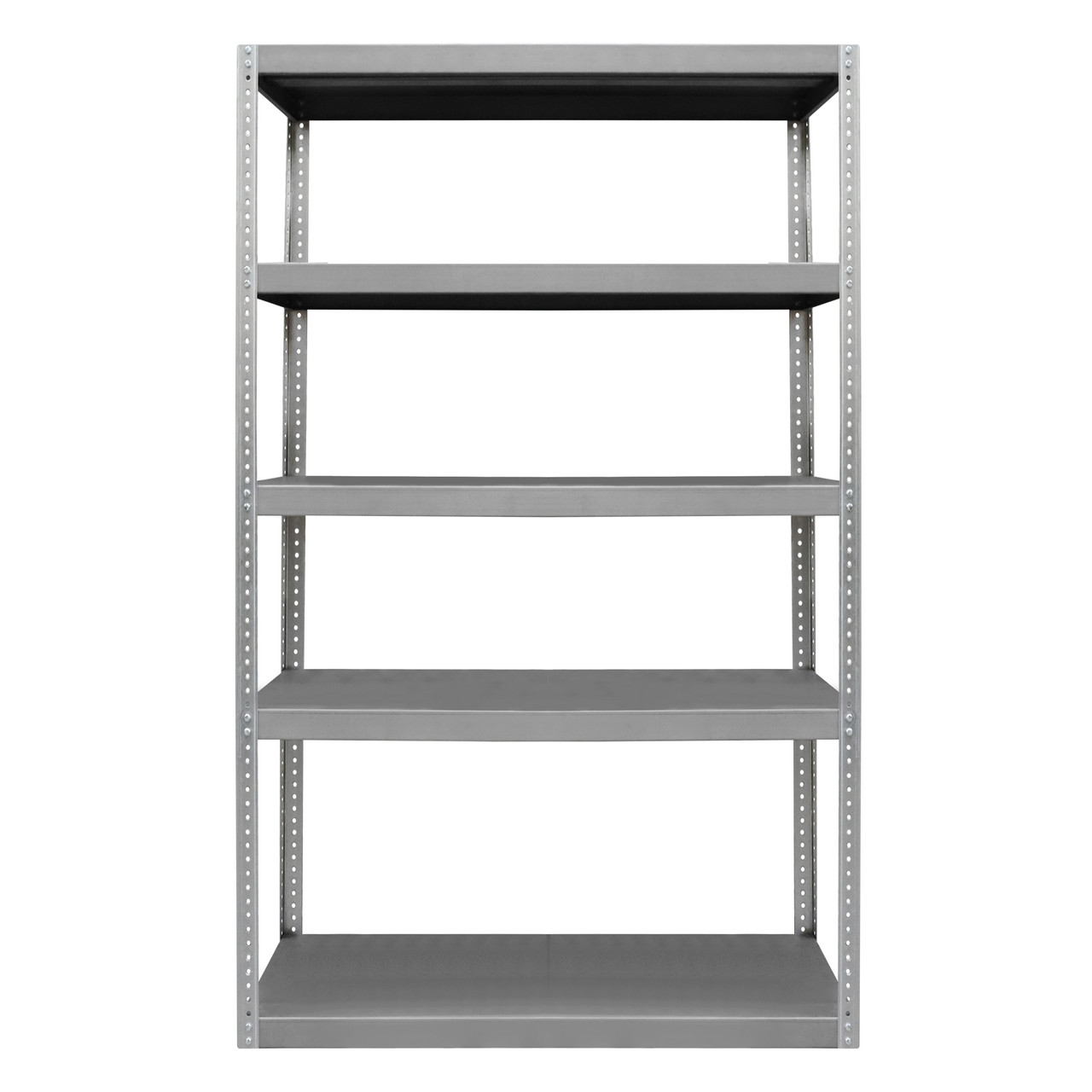 DURHAM Heavy Duty Shelving, 5 Shelves, 48 x 24 x 72