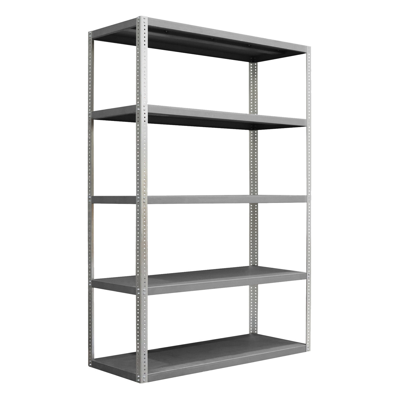 DURHAM Heavy Duty Shelving, 5 Shelves, 48 x 24 x 96