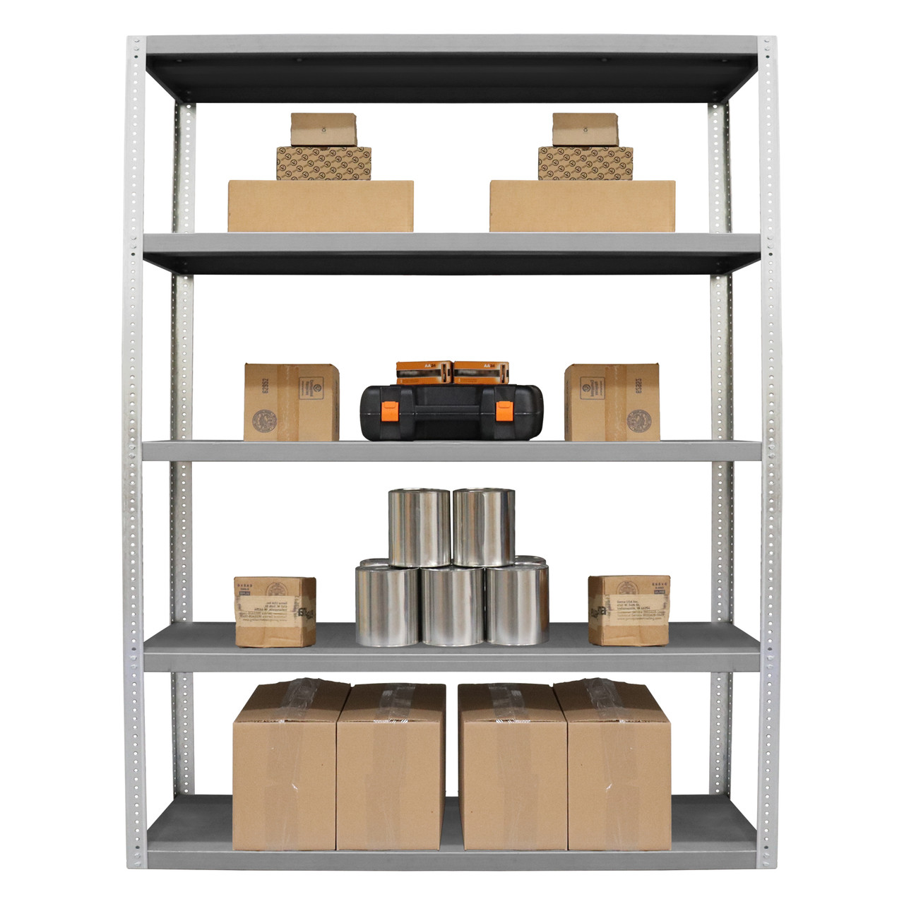 DURHAM Heavy Duty Shelving, 5 Shelves, 60 x 24 x 96