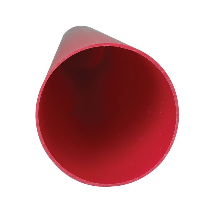 EAGLE 4" x 56" White Reflective Stripes, Bollard Cover, Red - 1735RWS ...
