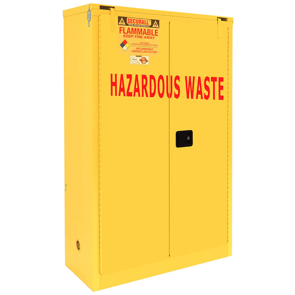 SECURALL 45 Gal. Self-Close, Self-Latch Safe-T-Door, Can Hazardous ...