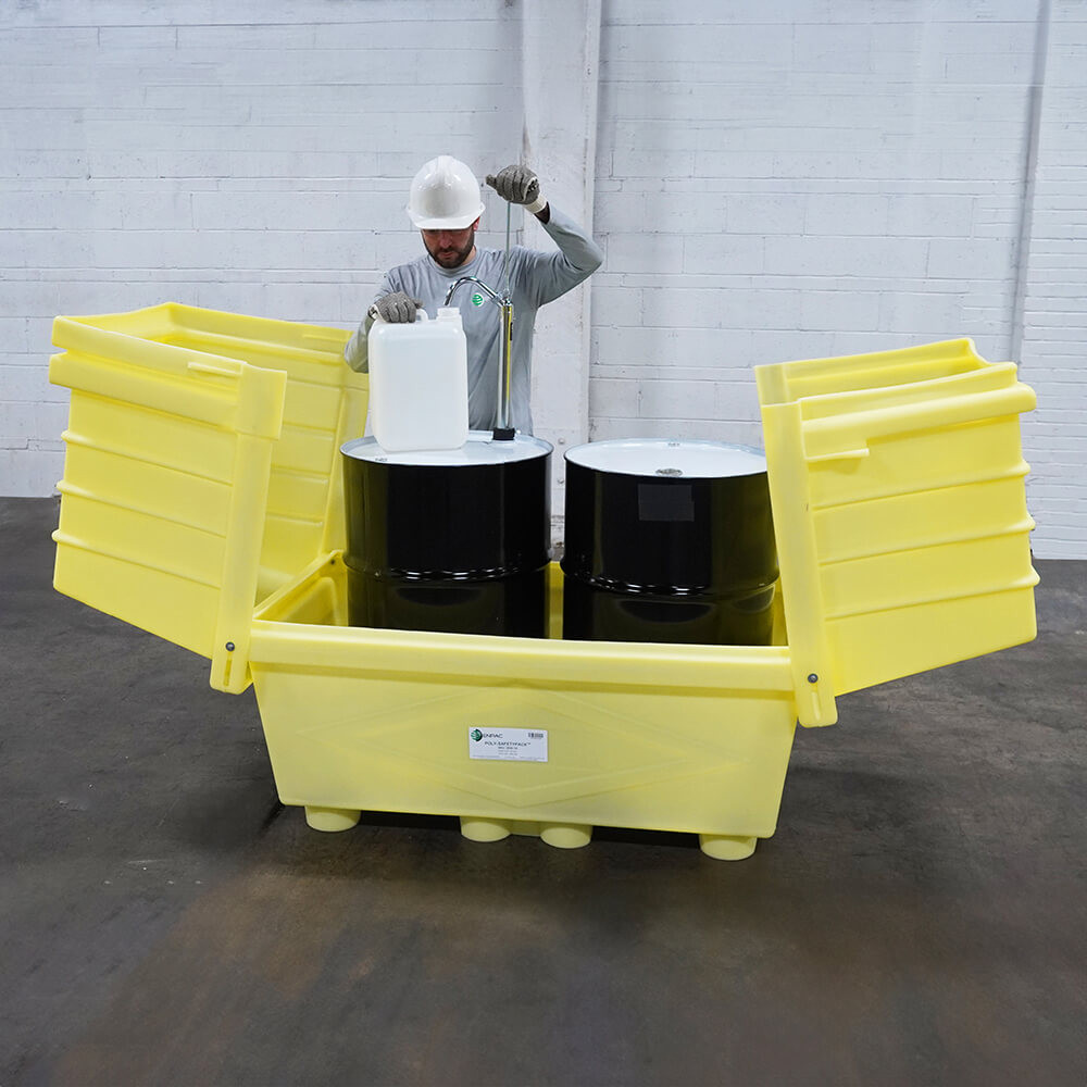 Poly Safety Pack Outdoor Drum Storage | EnSafeCo