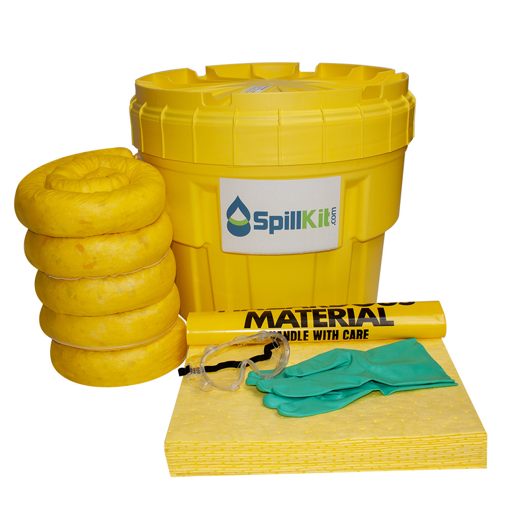 20-Gallon Overpack Salvage Drum HazMat Spill Kit