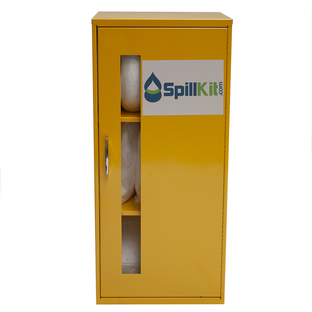 Wall-Mount Spill Locker Spill Kit - Oil Only