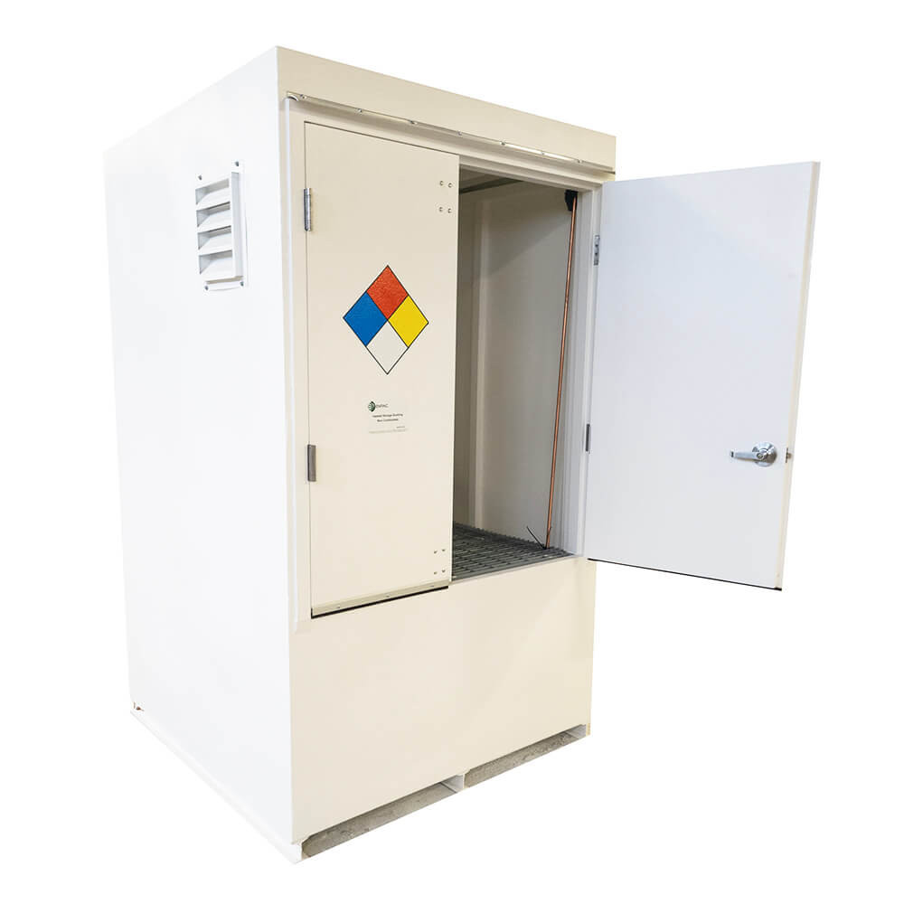 ENPAC Steel IBC Tote Hazmat Storage Locker | EnSafeCo
