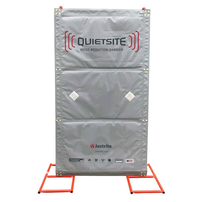 JUSTRITE 4' x 8' Sound Barrier Panel, QuietSite™ Basic - 26464 ...