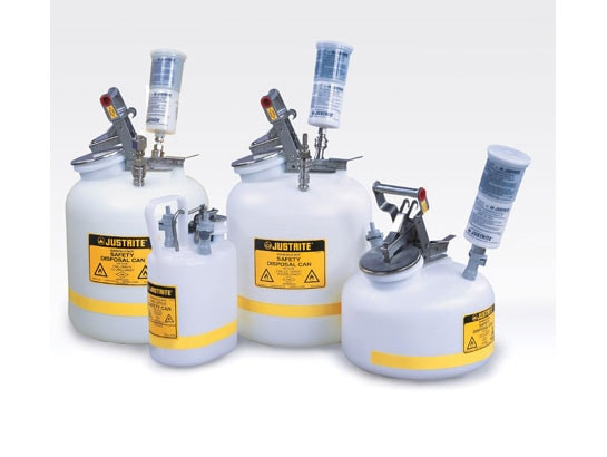 JUSTRITE Coalescing/Carbon Filter With Disconnect, for HPLC Disposal ...