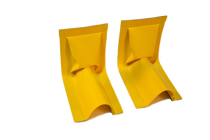 JUSTRITE Make-A-Berm, Vertical Corner, 6 inch High, 2 per Box - #28485 ...